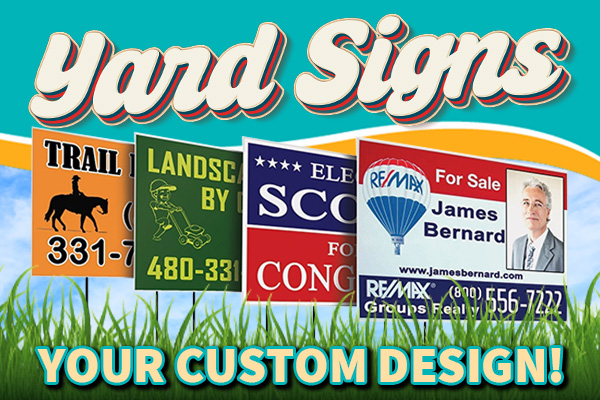 Custom Political Yard Signs for Campaigns | Wet Paint Printing