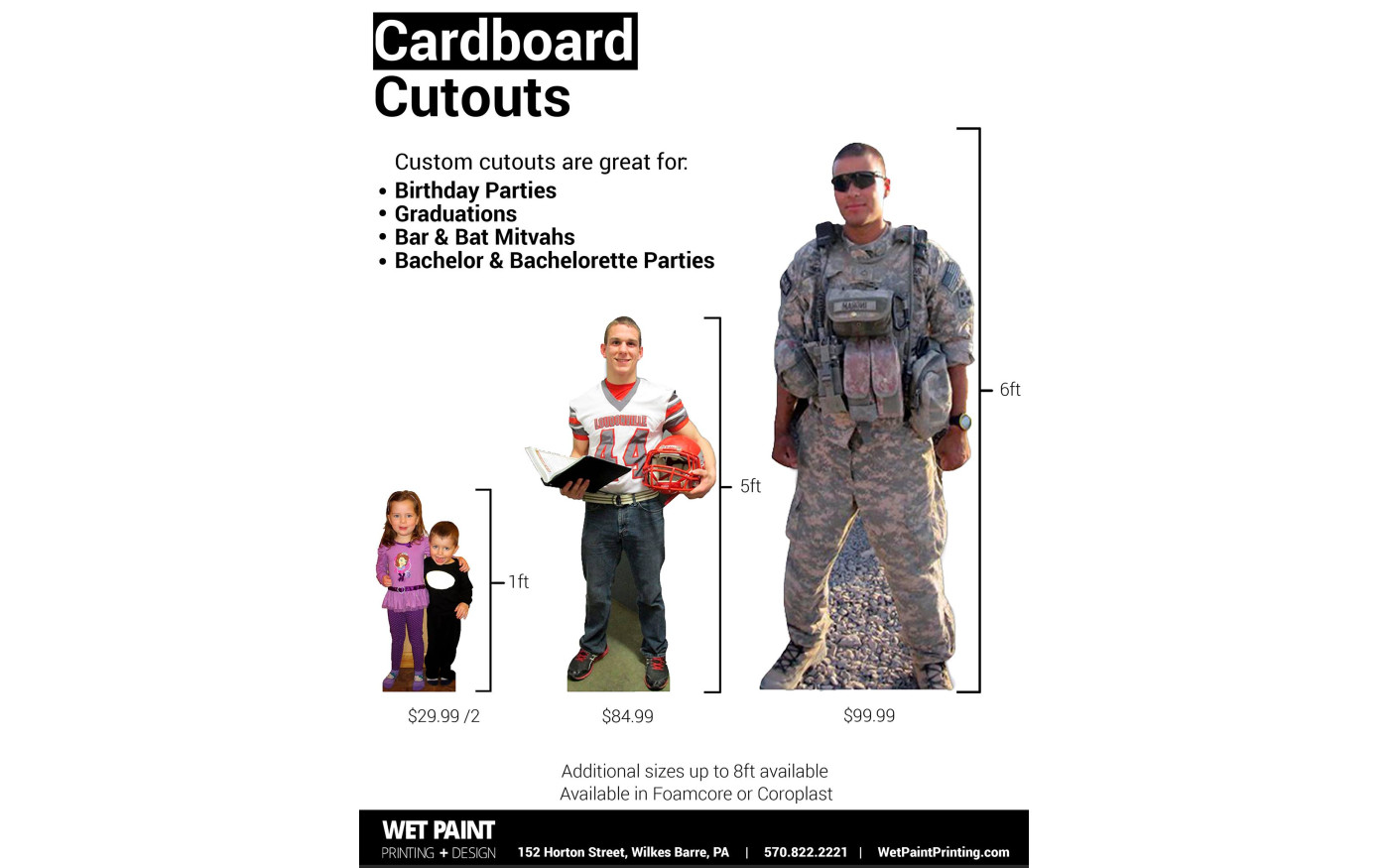Custom Cardboard Cutouts