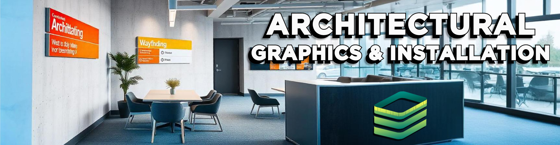 Custom Architectural Graphics & Installation in Wilkes-Barre, PA | Wet ...
